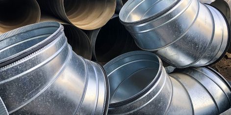 Copper Spiral Duct